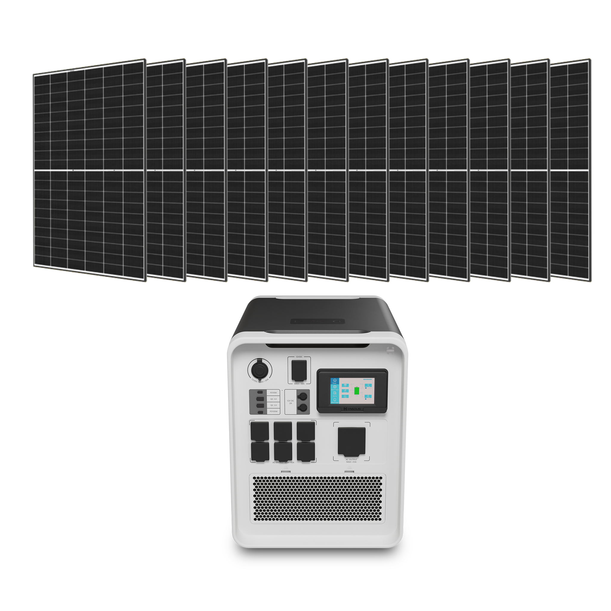 Apollo 5K • Ultra-Fast Portable Solar Power Station - Hysolis